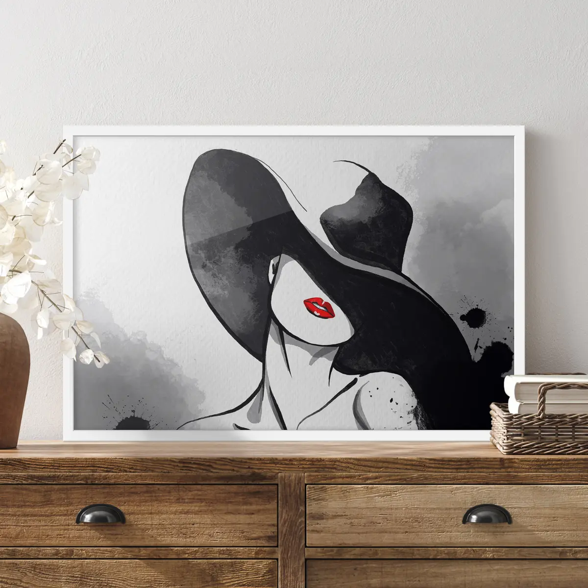 Poster Lèvres rouges Nr. f37745 acheter en ligne Uwalls.fr