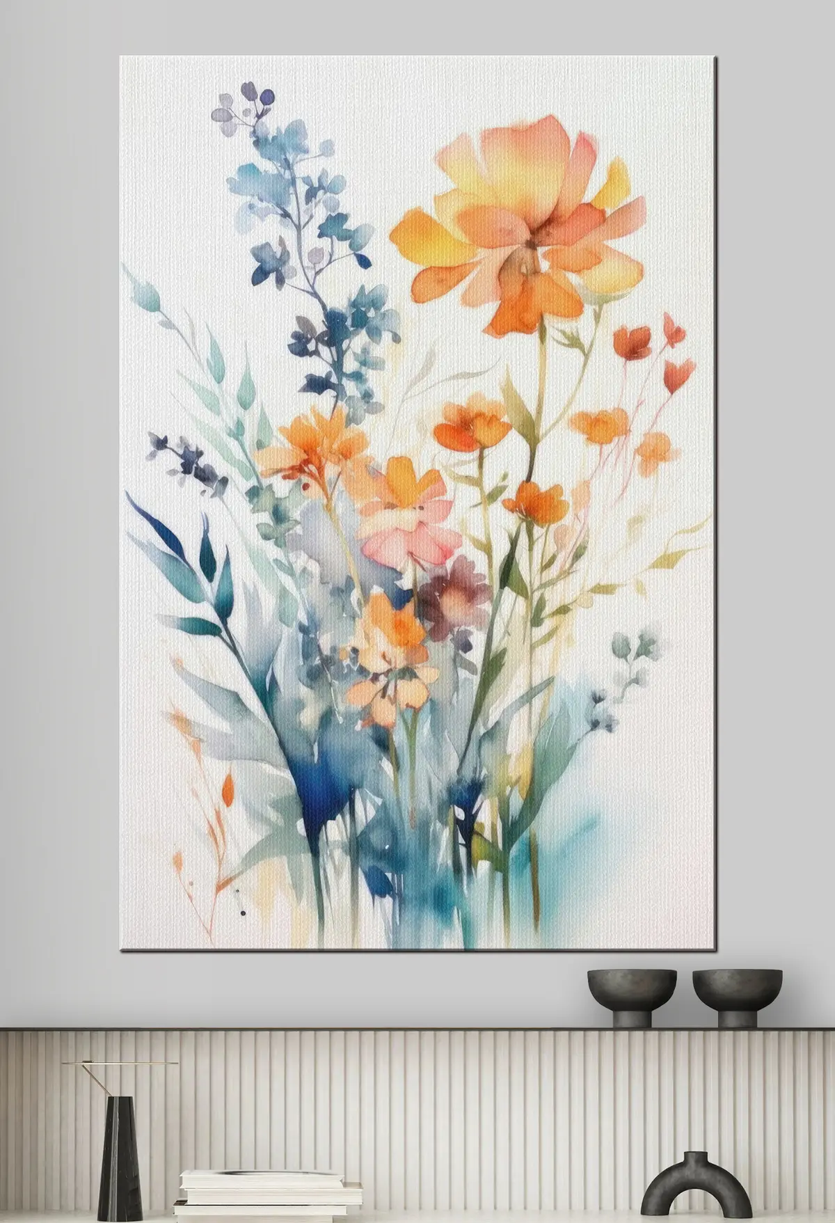 Tableau Fleur, plante et peinture nr. s33645 – magasin en ligne Uwalls.fr