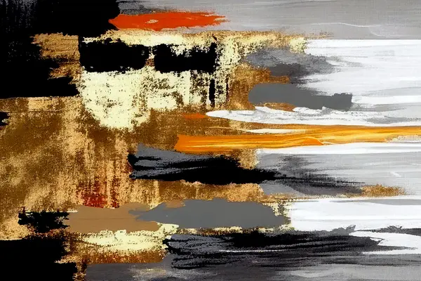 Tableau Texture dorée abstraite nr. s36284 – magasin en ligne Uwalls.fr