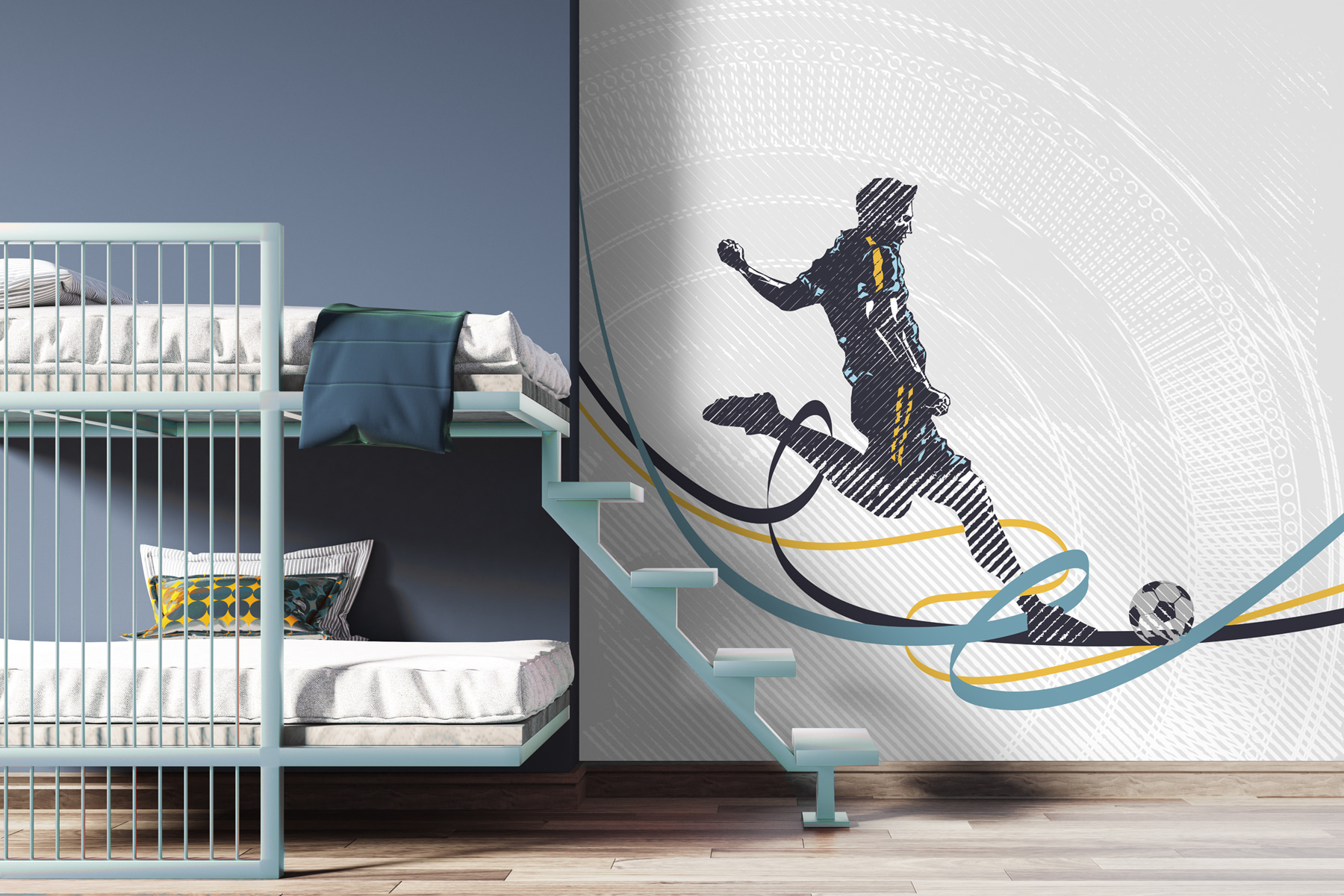 Papier peint Poster d'un athlète de rugby nr. u99448 – magasin en ligne ...